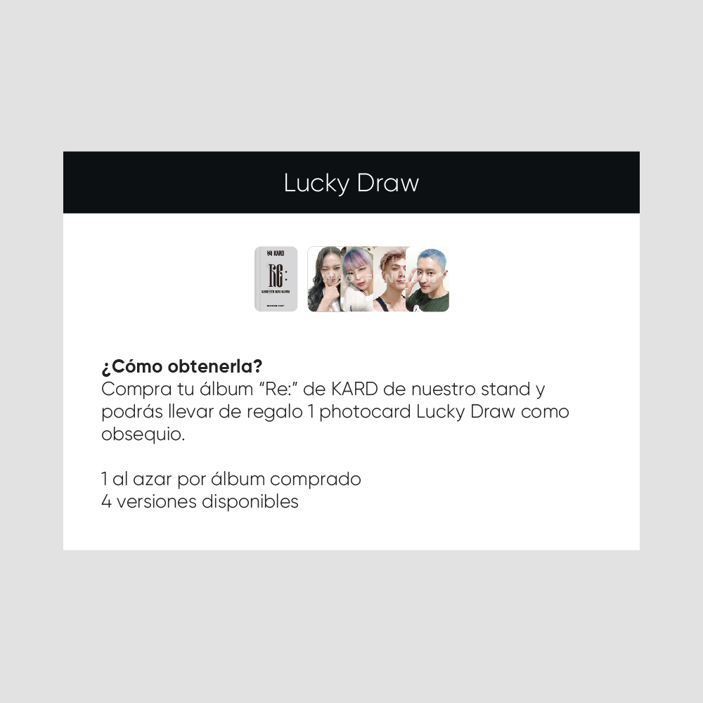 WHOSFAN CLUB X KARD Evento Temático Oficial «Re:» Merch & Menú ...